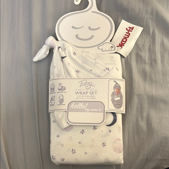 Toby | One Pieces | Toby Kids One Piece Wrap Set White | Poshmark